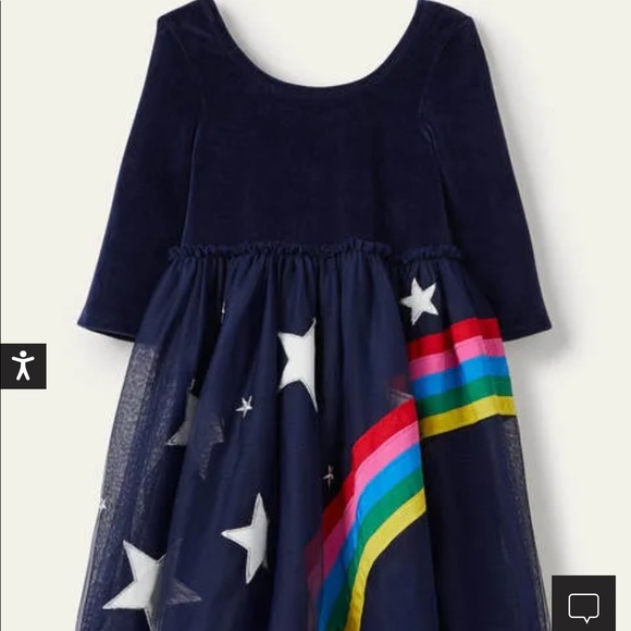 Mini Boden | Dresses | Nwt Mini Boden Velvet Bodice Tulle Dress | Poshmark